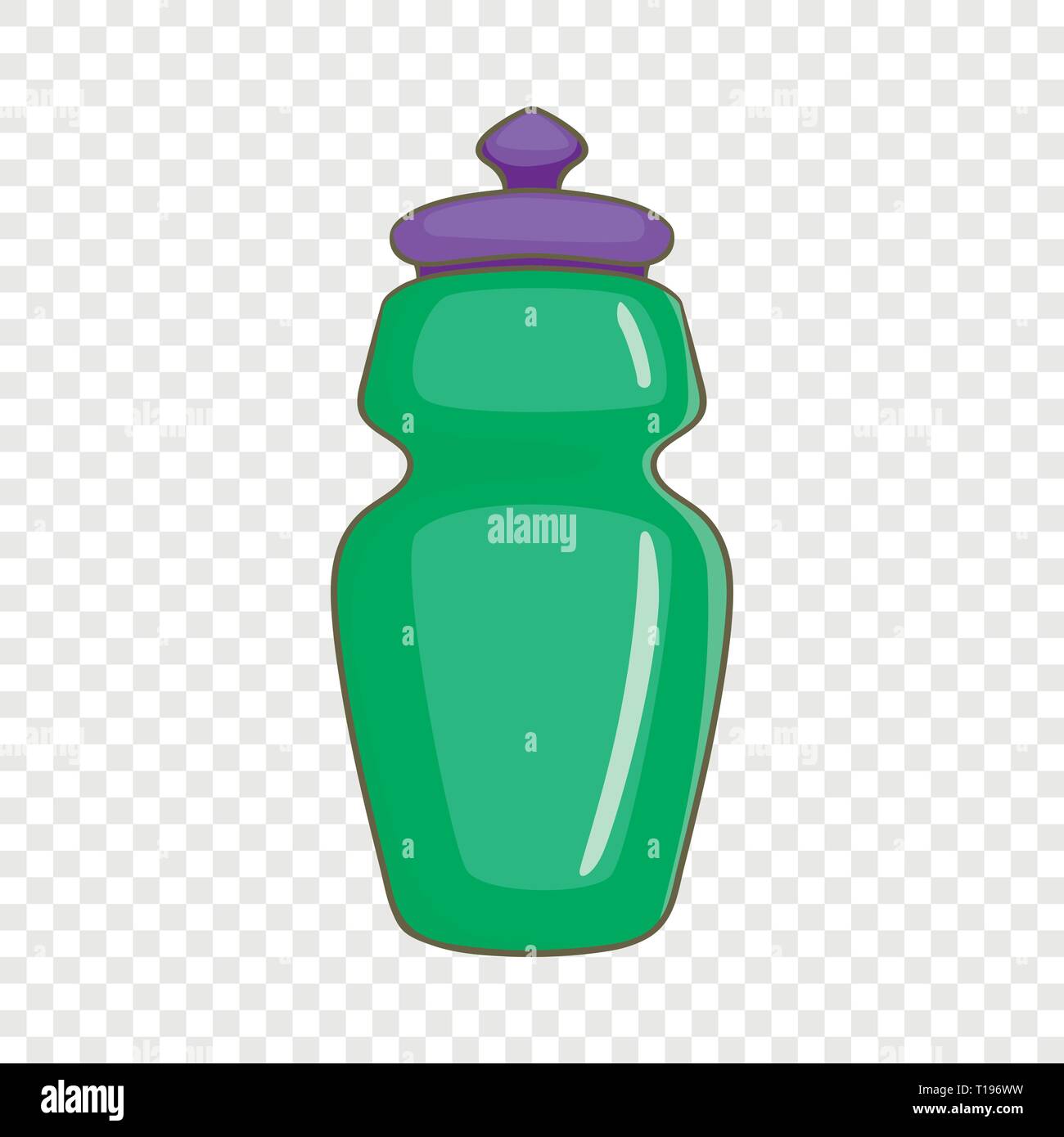 Flask for water icon, cartoon style Stock Vector Image & Art - Alamy