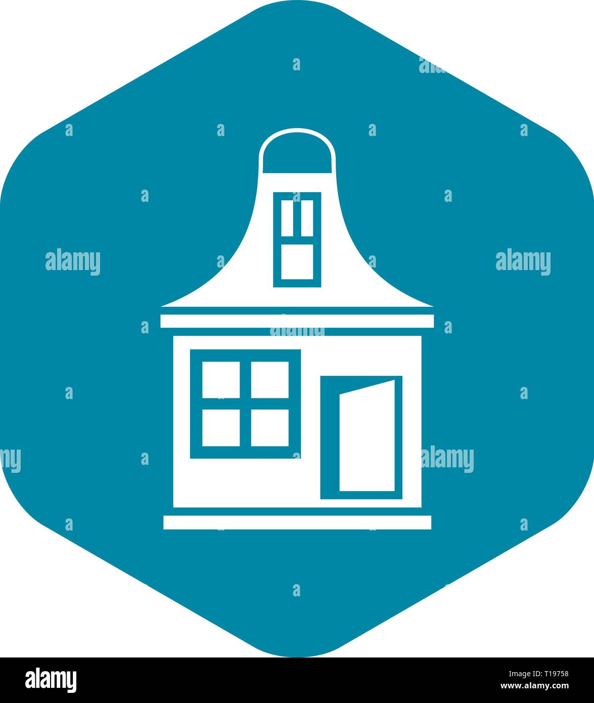 Small house icon, simple style Stock Vector Image & Art - Alamy