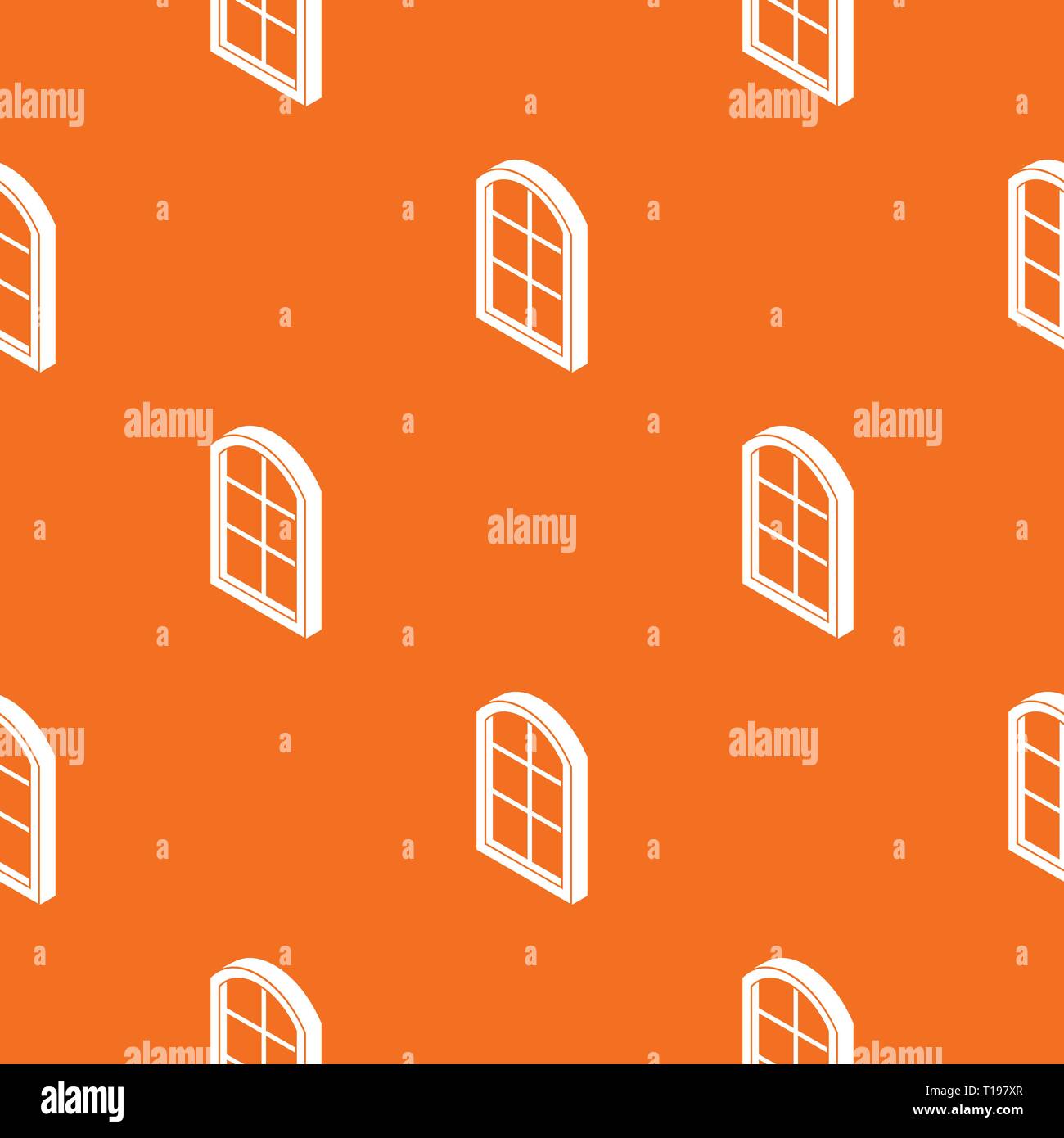 Close window frame pattern vector orange Stock Vector Image & Art - Alamy