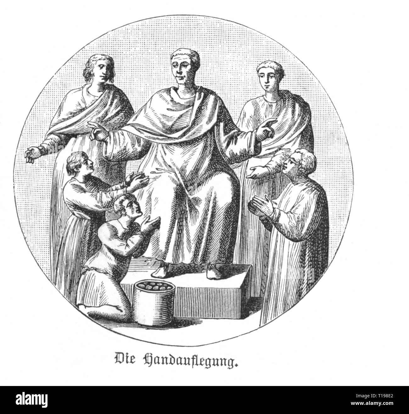 Ancient roman priests hi-res stock photography and images - Alamy