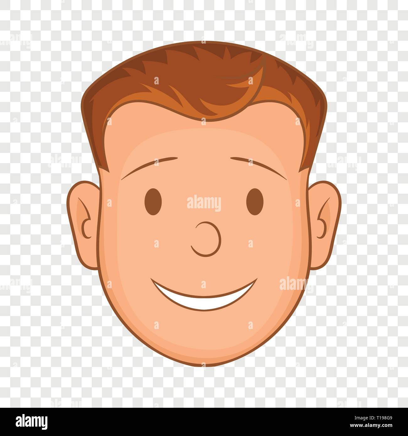 Male face icon, cartoon style Stock Vector Image & Art - Alamy
