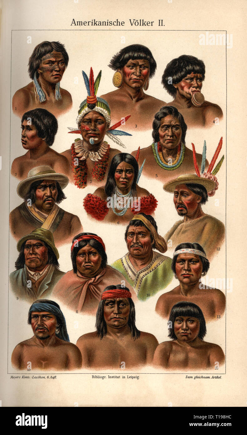 people, ethnicity, American nations II, 1: Maipure from the Orinoco, 2 ...