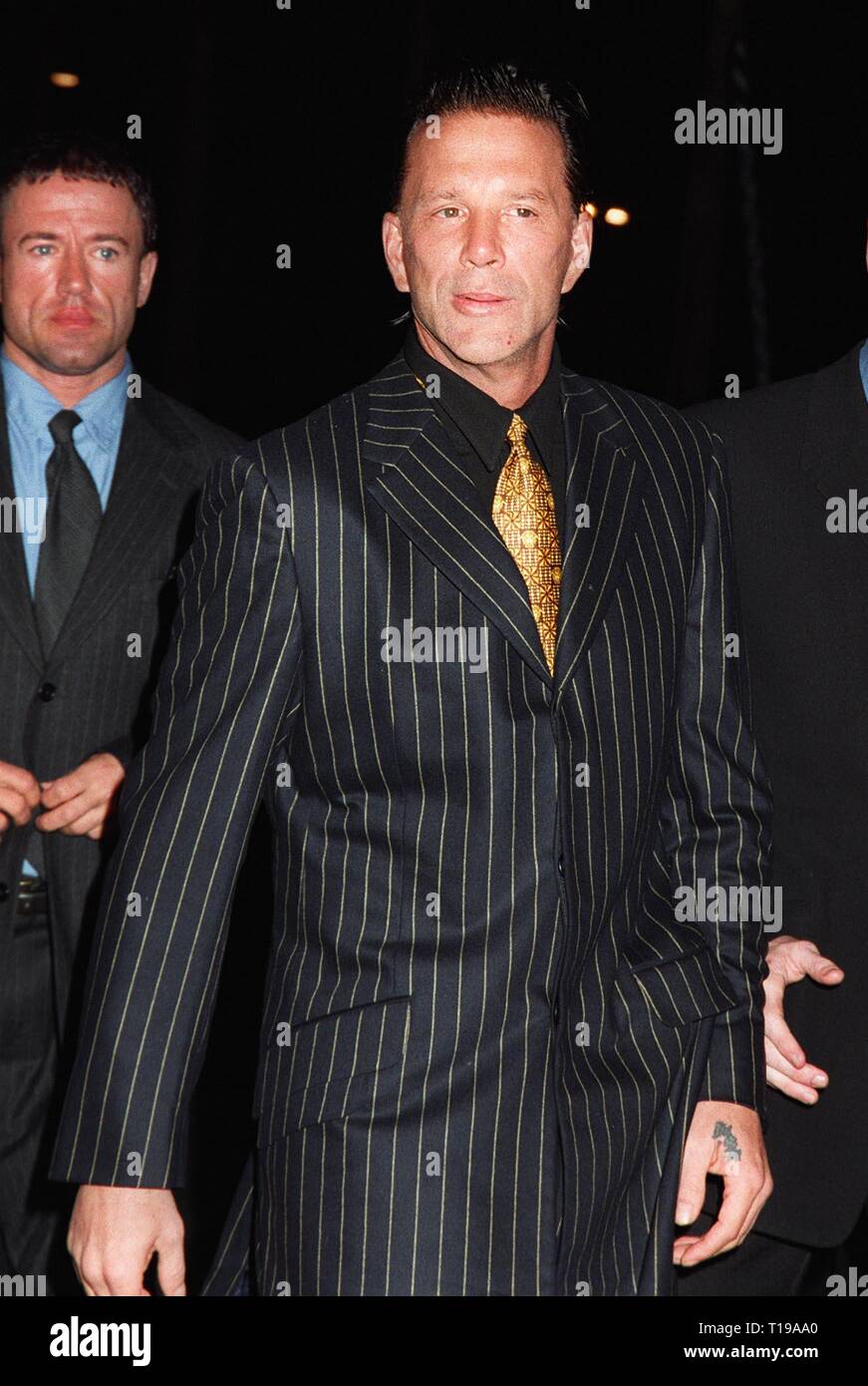 LOS ANGELES, CA. November 19, 1997: Actor MICKEY ROURKE at the premiere ...