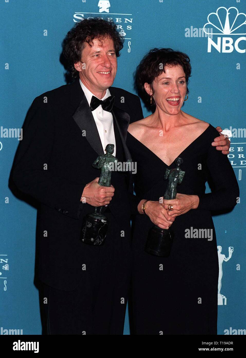 LOS ANGELES, CA. February 23, 1997: Fargo star FRANCES McDORMAND ...