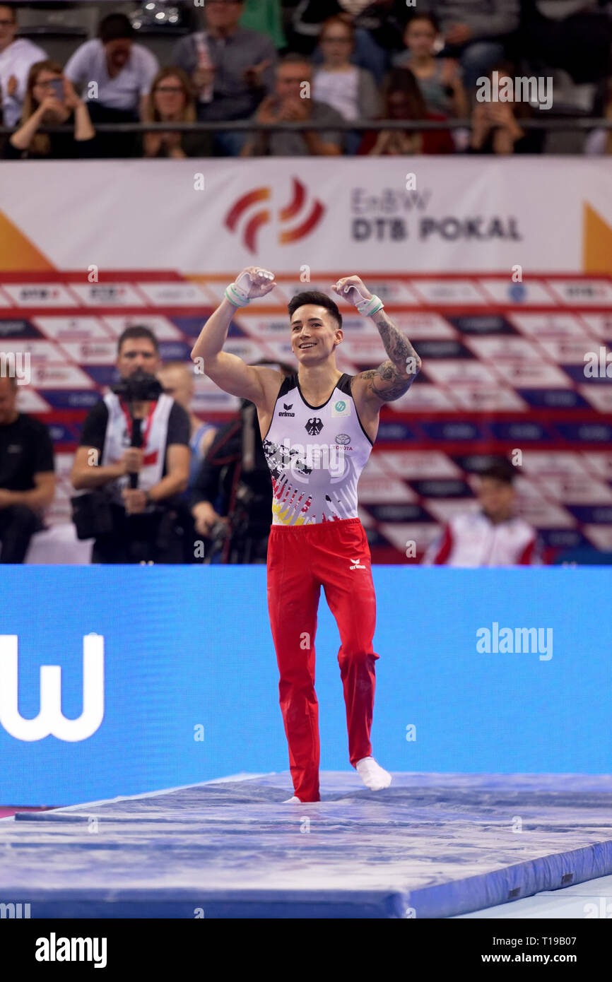 Marcel Nguyen, GER, EnNW DTB Pokal, Stuttgart 2019 Stock Photo - Alamy