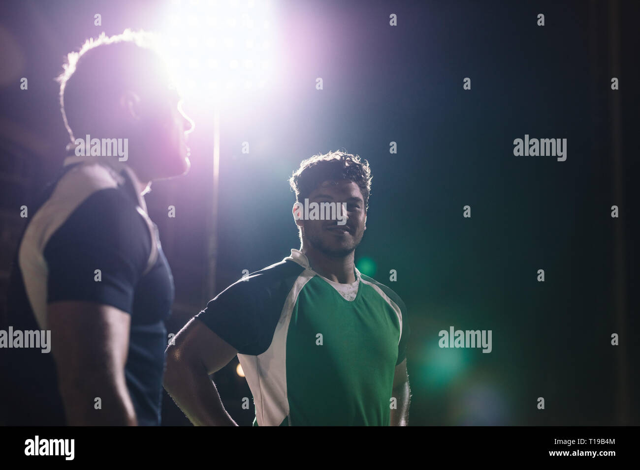 Rugby field hi-res stock photography and images - Alamy