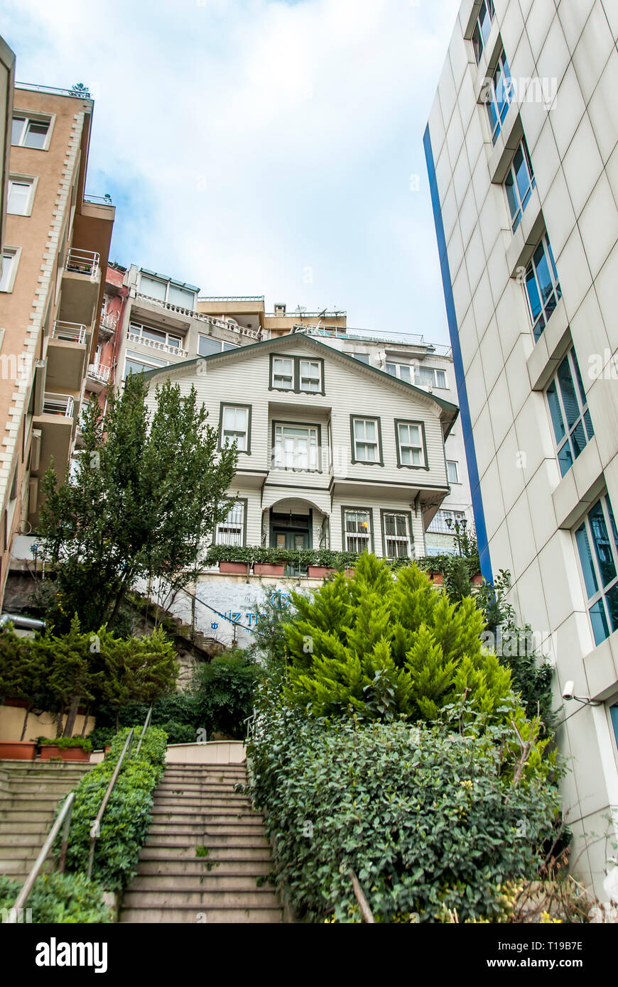 Istanbul, Turkey, 29 January 2019: Chambers of Maritime Trade, Findikli ...