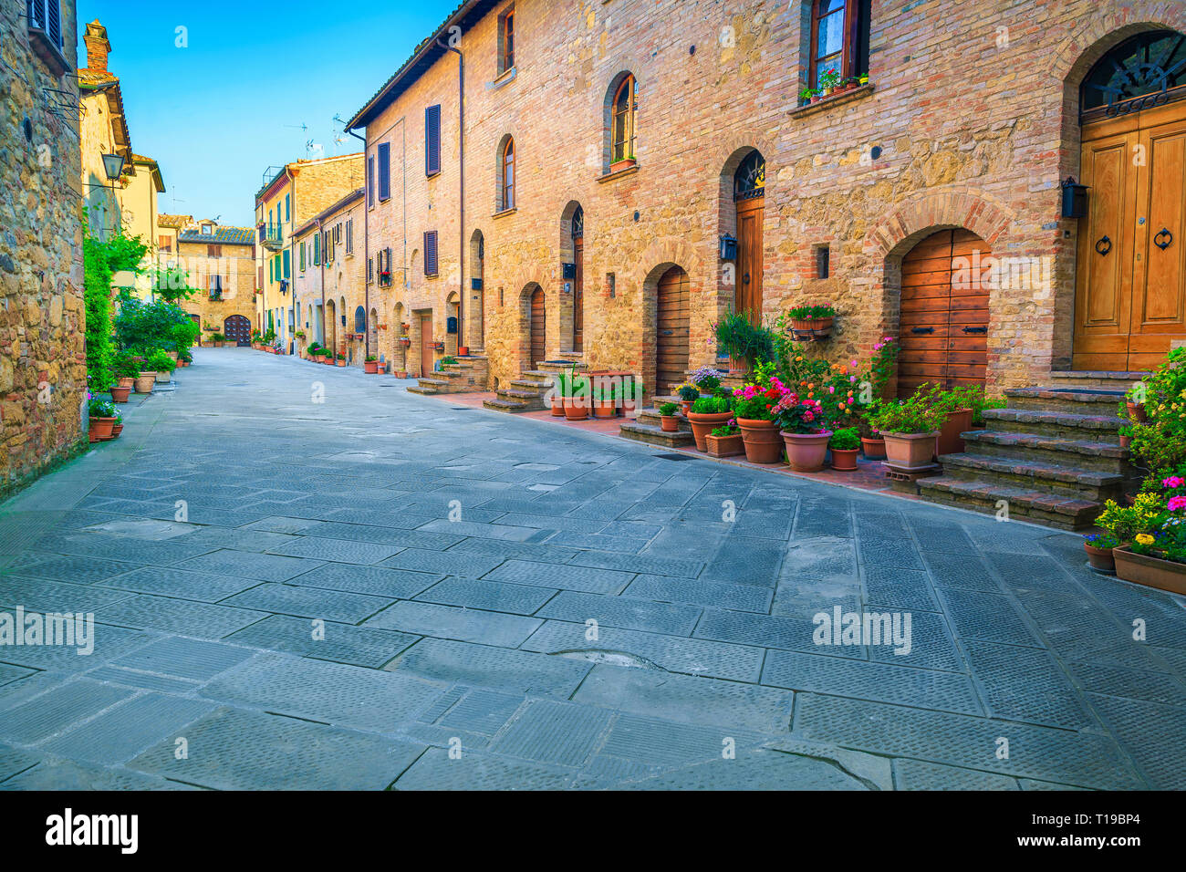 Fantastic travel location in Tuscany, charming traditional decorated ...