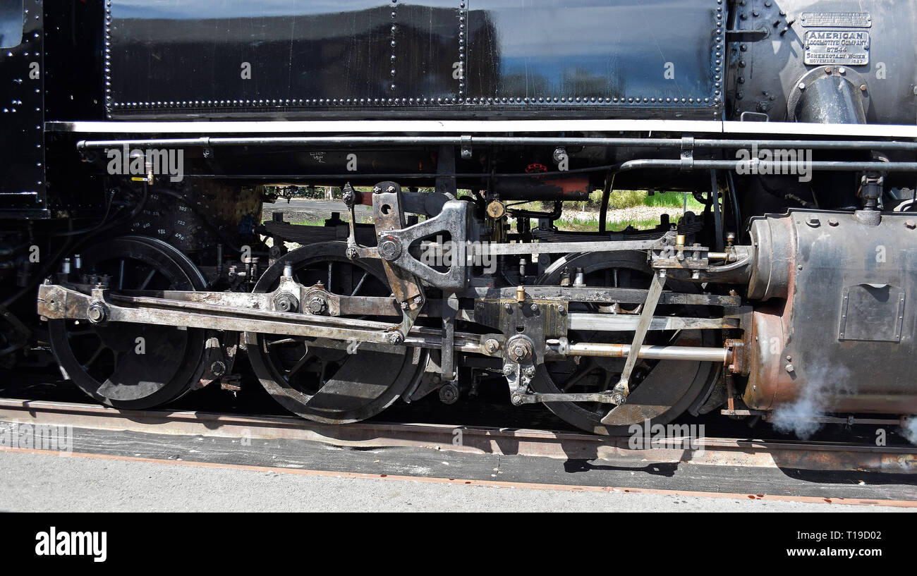 American steam locomotive hi-res stock photography and images - Alamy