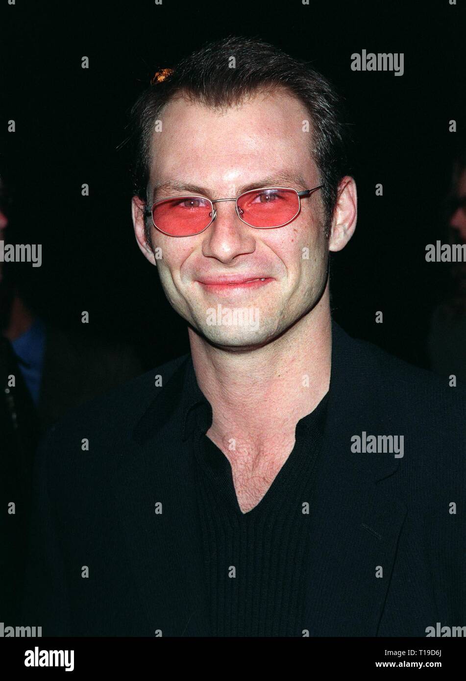 LOS ANGELES, CA - January 13, 1998: Actor CHRISTIAN SLATER at the ...