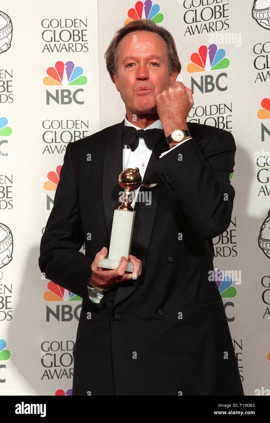 LOS ANGELES, CA - January 18, 1998: Actor PETER FONDA at the Golden ...