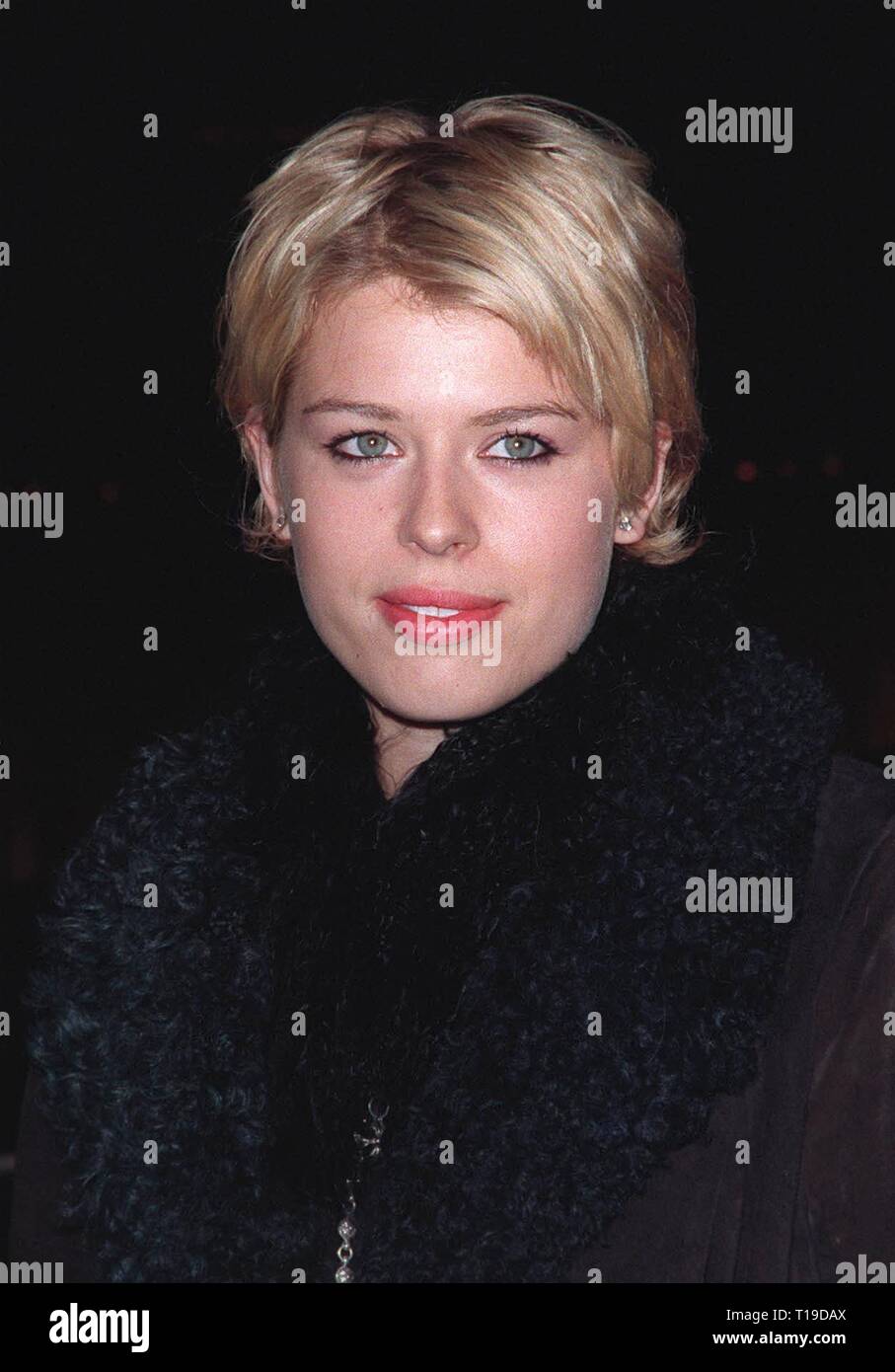 LOS ANGELES, CA - January 20, 1998: Actress AMANDA DE CADENET at the ...