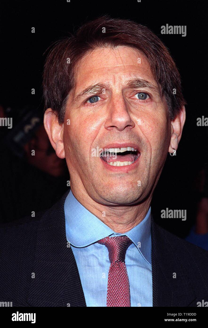 LOS ANGELES, CA - February 11, 1998: Actor PETER COYOTE at the premiere of his new movie ...