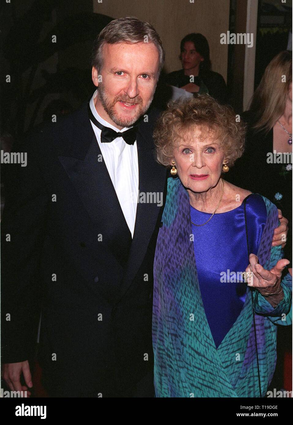 LOS ANGELES, CA - February 21, 1998: "Titanic" director/screenwriter ...