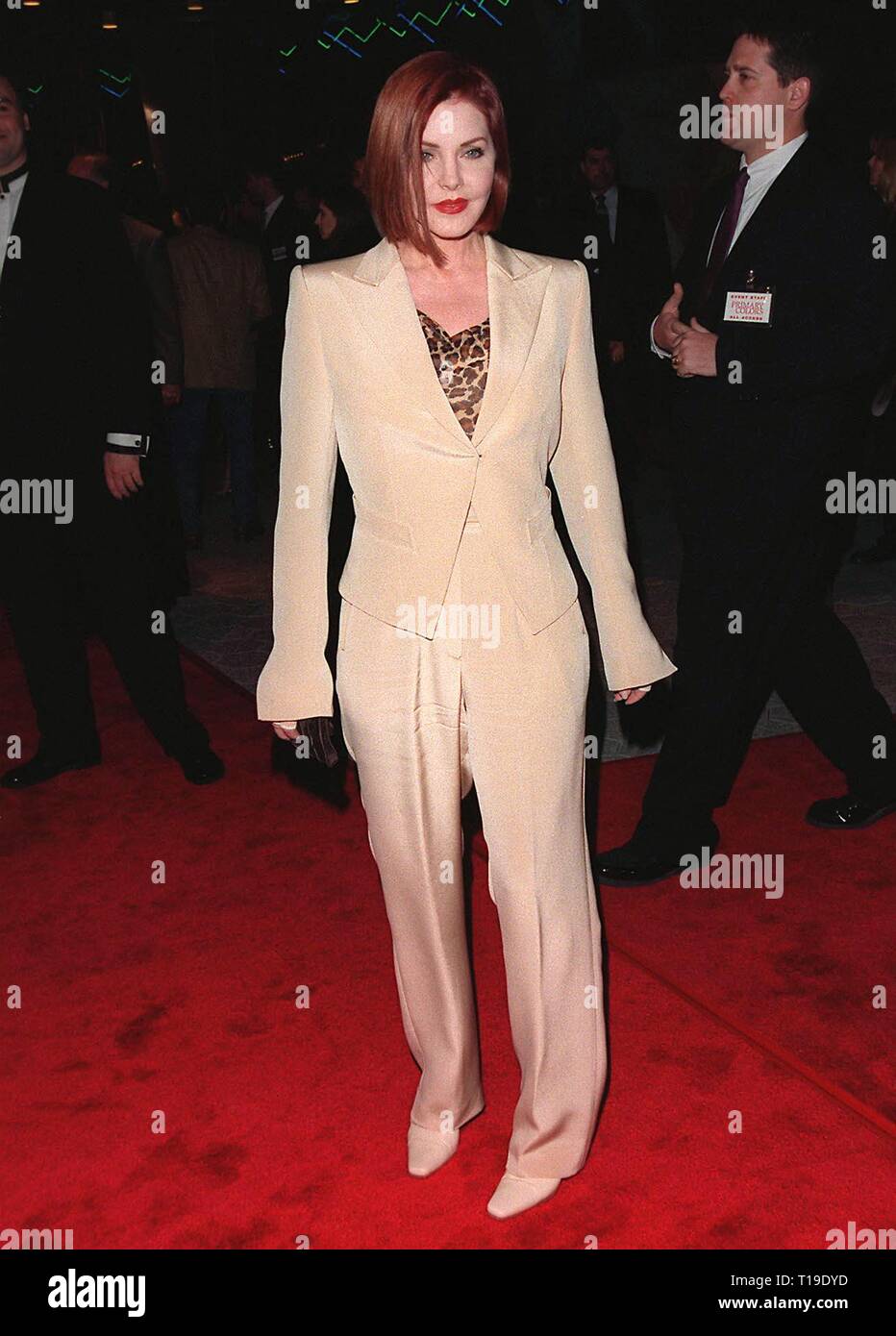 LOS ANGELES, CA - March 13, 1998: Actress PRISCILLA PRESLEY at the ...