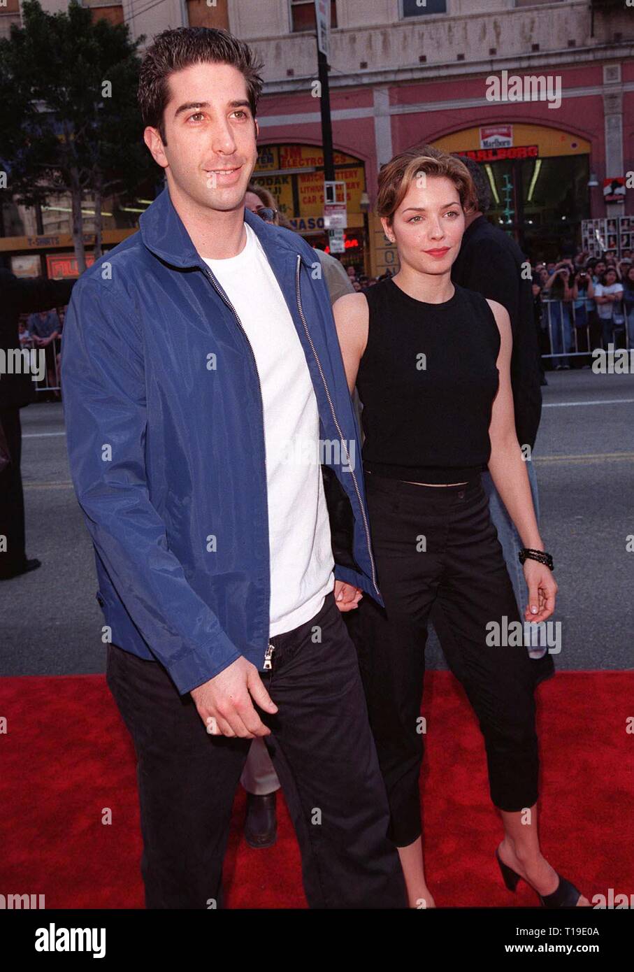 LOS ANGELES, CA - March 15, 1998: "Friends" star DAVID SCHWIMMER ...