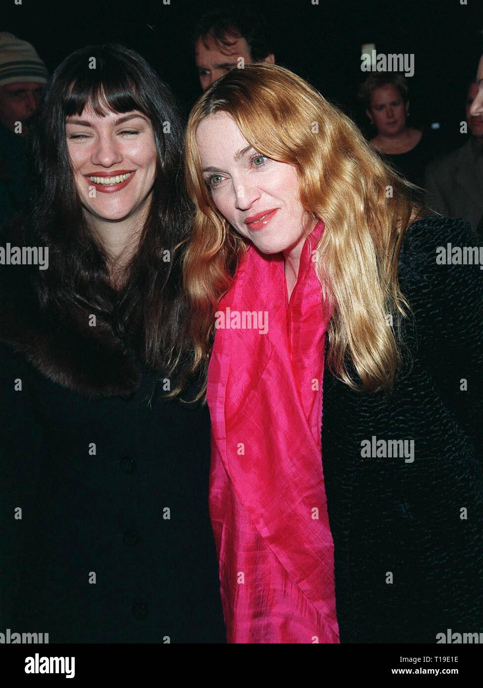 LOS ANGELES, CA - April 1, 1998: Pop star/actress MADONNA with MTV ...