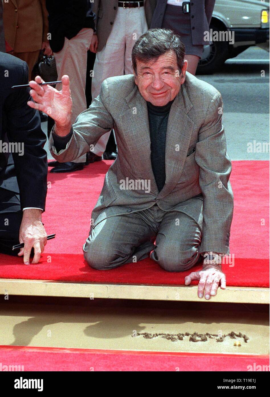 LOS ANGELES, CA - April 2, 1998: Actor WALTER MATTHAU at the Mann's ...