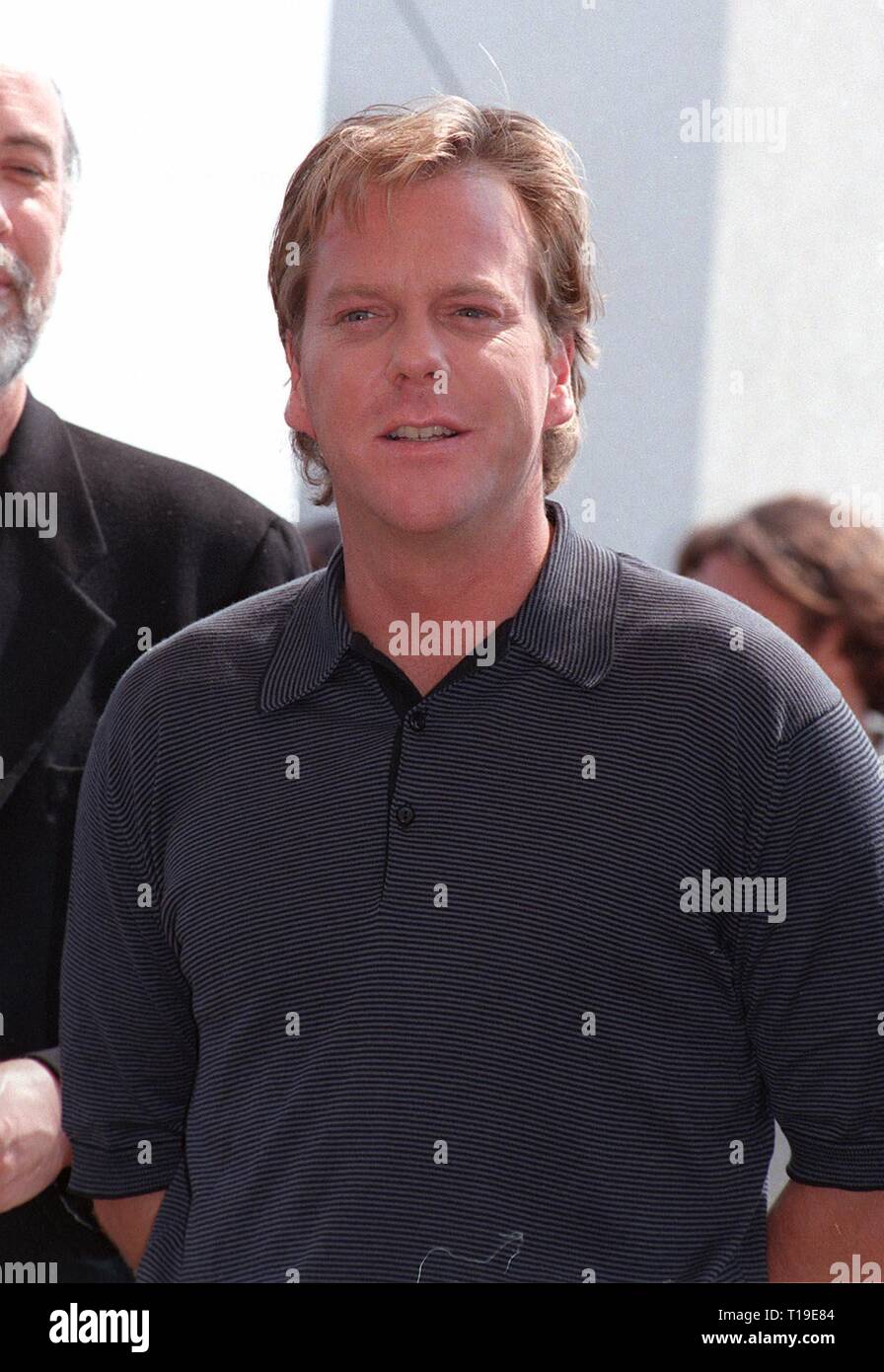 CANNES, FRANCE - May 15, 1998: Actor KEIFER SUTHERLAND at the Cannes ...