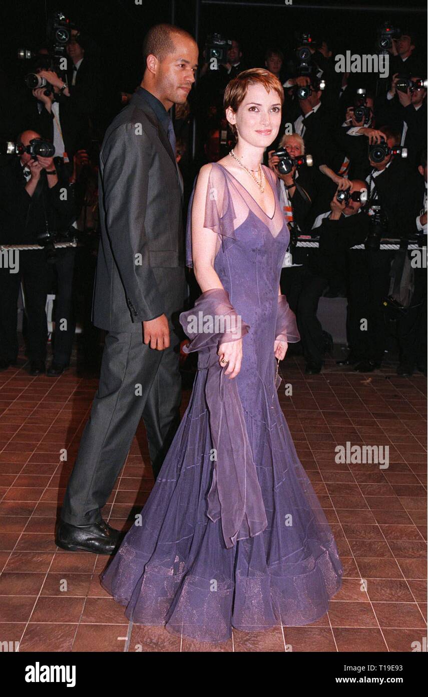 CANNES, FRANCE - May 16, 1998: Actress WINONA RYDER at premiere of ...