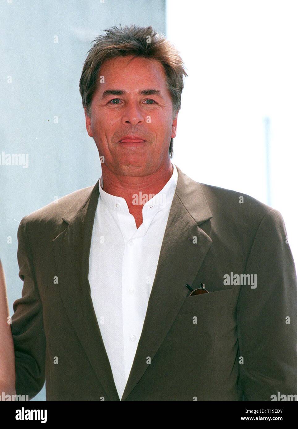 CANNES, FRANCE - May 19, 1998: Actor DON JOHNSON at the Cannes Film ...