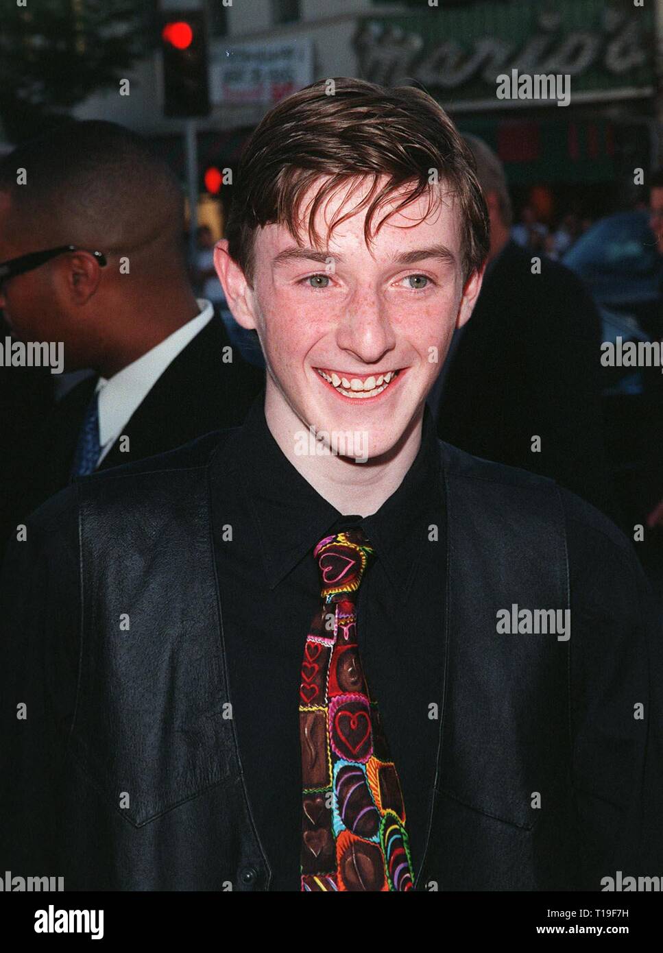 LOS ANGELES, CA - July 27, 1998: Actor ADAM HANN-BYRD at the world ...