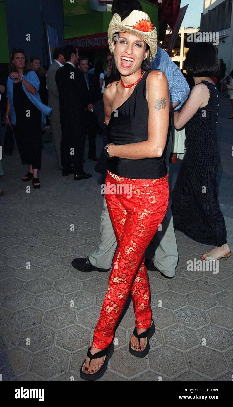 LOS ANGELES, CA - July 28, 1998: Singer ANGELIQUE at the premiere of ...