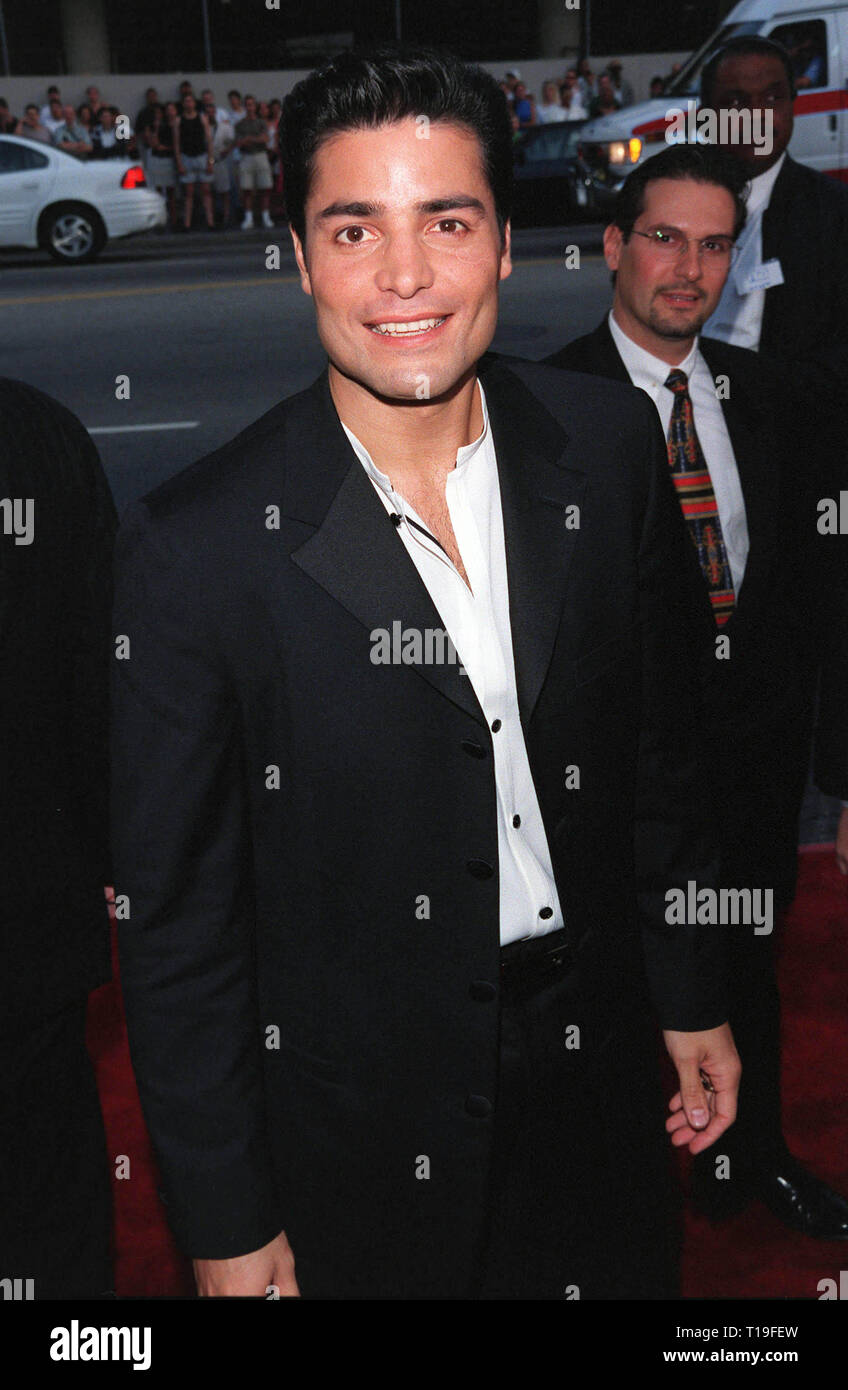 LOS ANGELES, CA - August 13, 1998: Actor CHAYANNE at the Hollywood ...