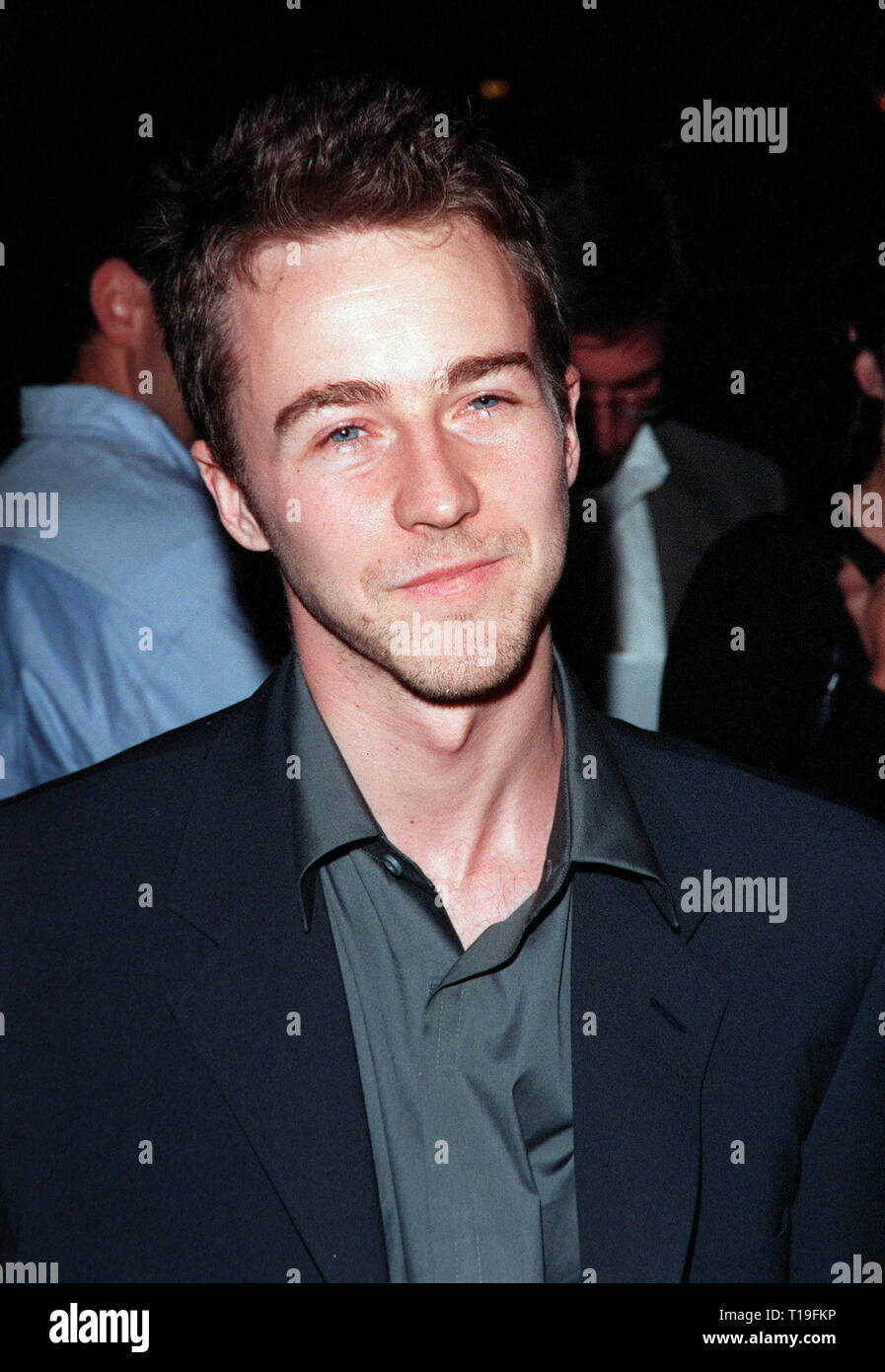 LOS ANGELES, CA - August 25, 1998: Actor EDWARD NORTON at the world ...