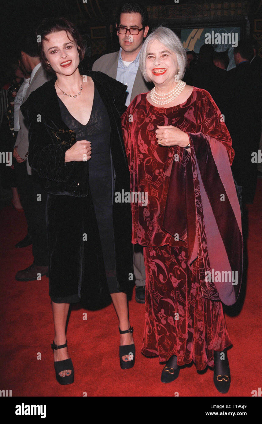 LOS ANGELES, CA - October 22, 1998: Actress HELENA BONHAM CARTER ...