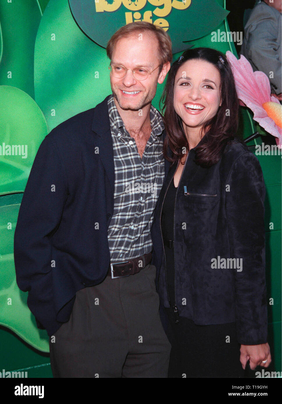 LOS ANGELES, CA - November 15, 1998: Actor DAVID HYDE PIERCE & actress ...