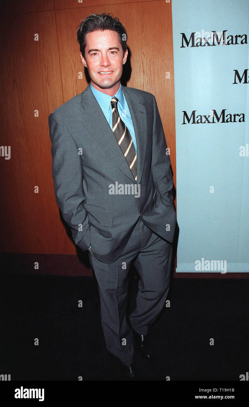 LOS ANGELES, CA - December 3, 1998: Actor Kyle MacLACHLAN at benefit ...
