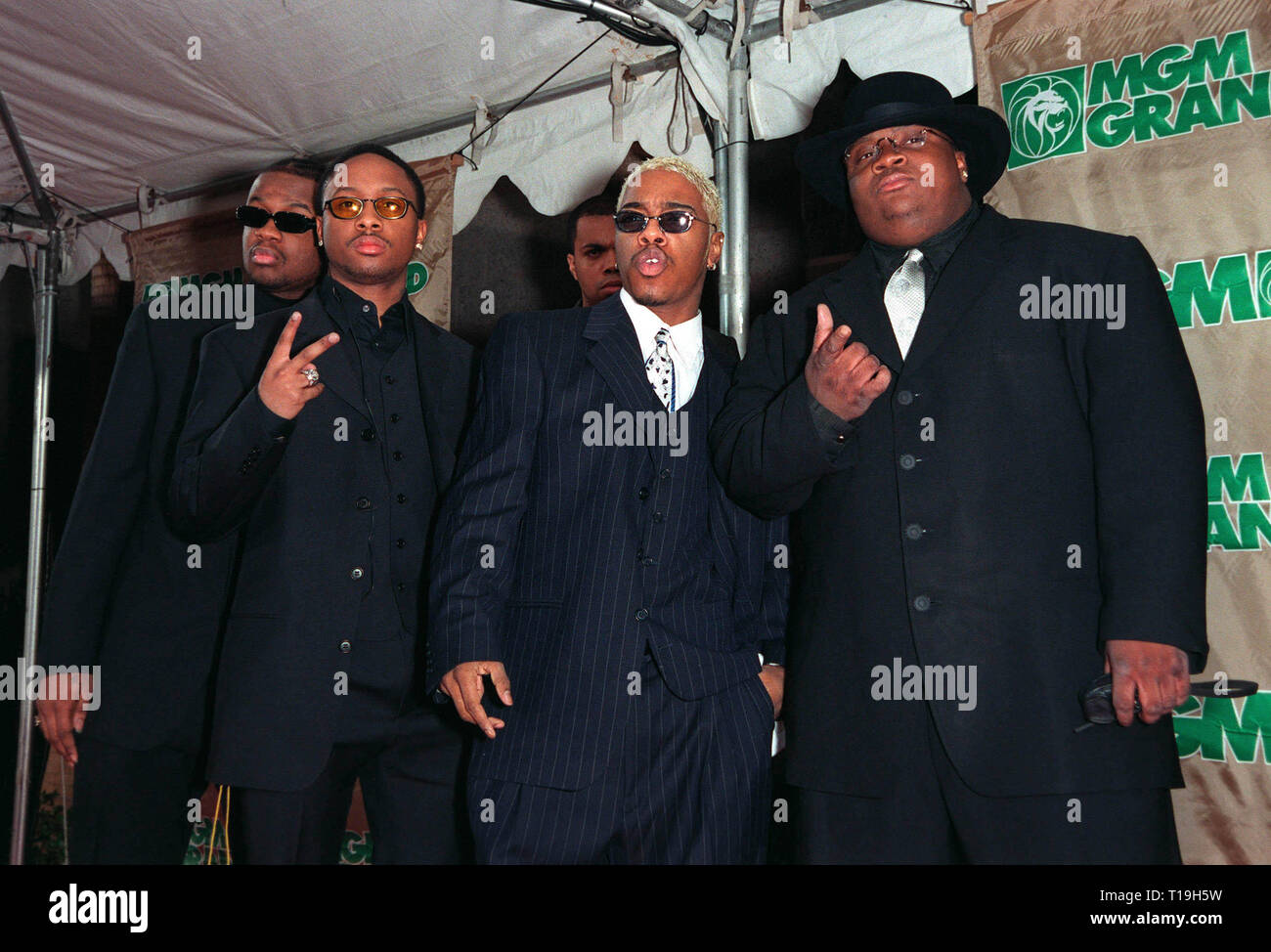 LAS VEGAS, NV - December 8, 1998: Rap group DRU HILL at the Billboard ...