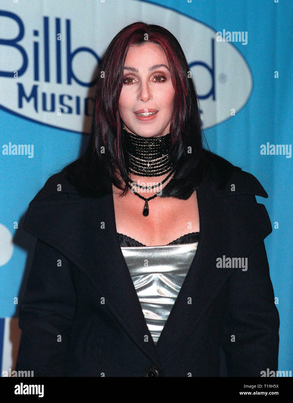 LAS VEGAS, NV - December 8, 1998: Pop star CHER at the Billboard Music ...