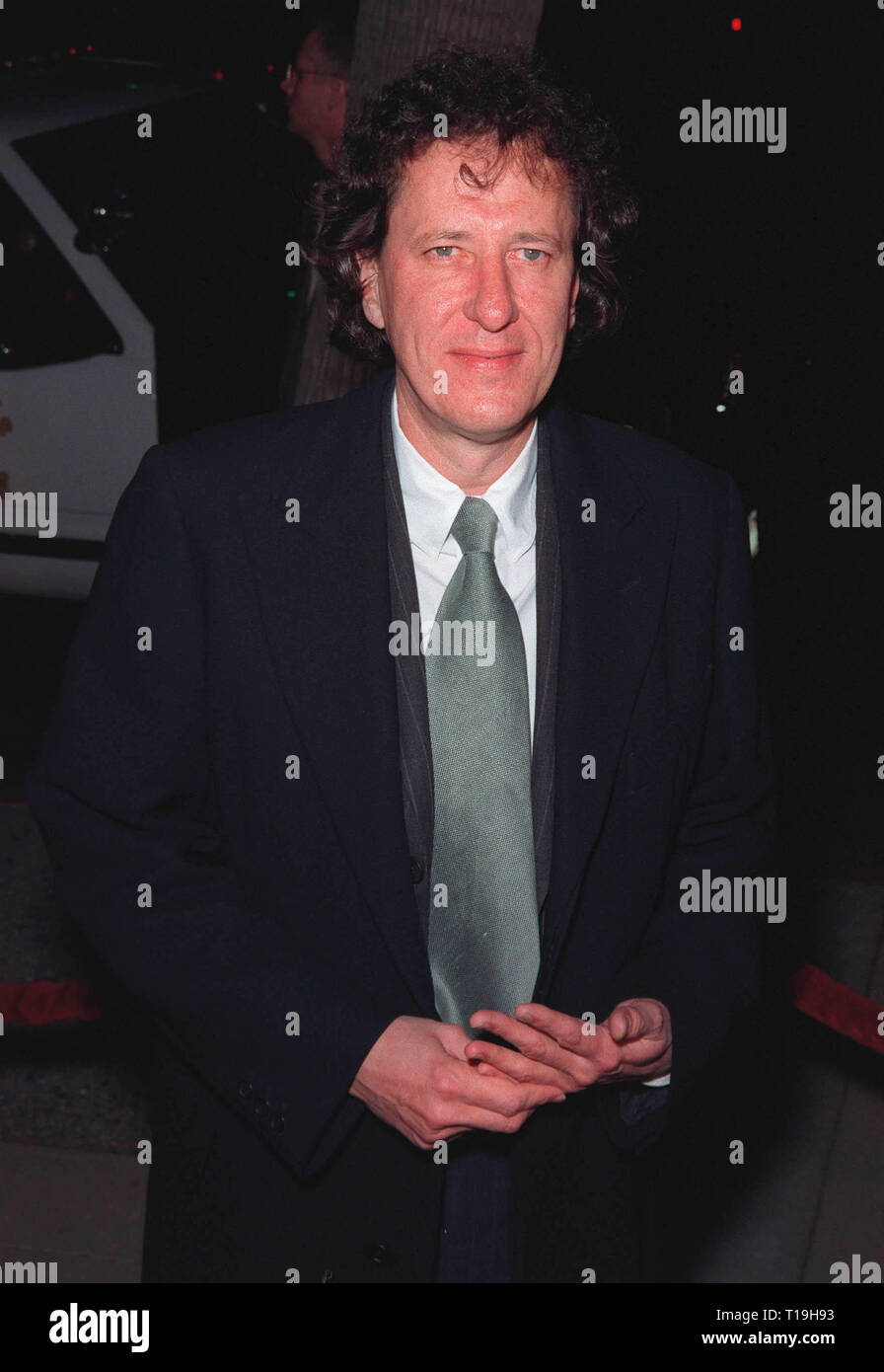 LOS ANGELES, CA - December 9, 1998: Actor GEOFFREY RUSH at the Los ...