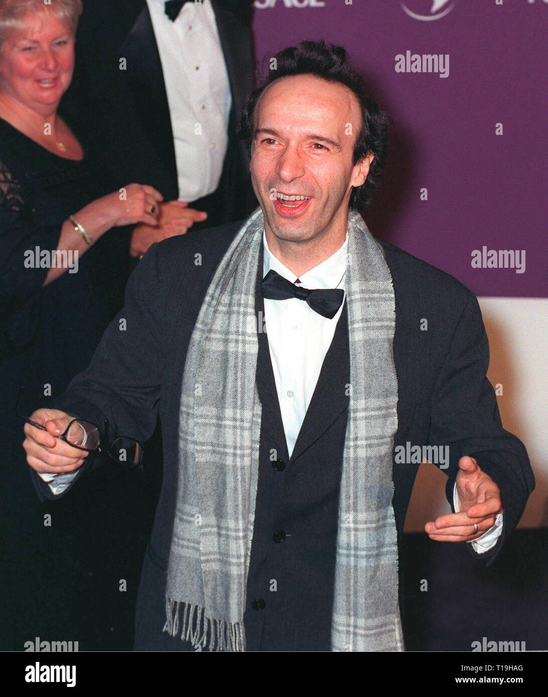 LOS ANGELES, CA - December 10, 1998: Italian actor ROBERTO BENIGNI at ...