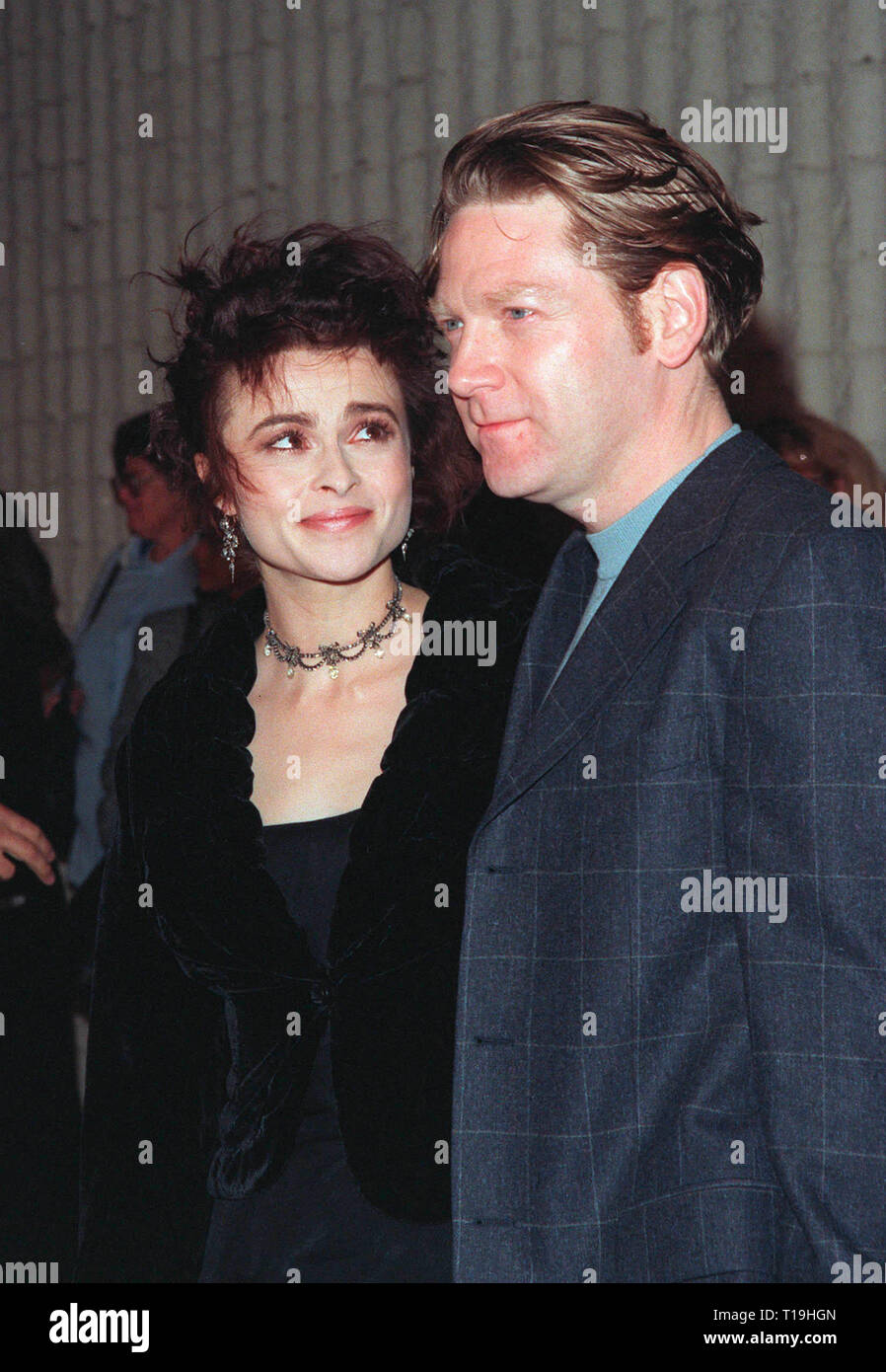 LOS ANGELES, CA - December 14, 1998: Actor KENNETH BRANAGH & actress ...