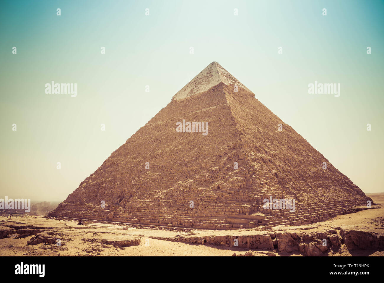 The Great Pyramids at Giza, Cairo, Egypt Stock Photo - Alamy