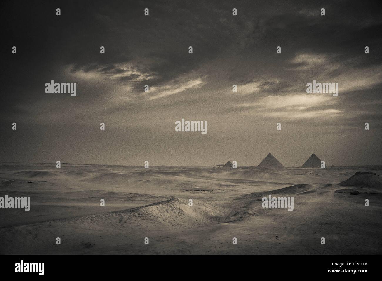 The Great Pyramids at Giza, Cairo, Egypt Stock Photo - Alamy