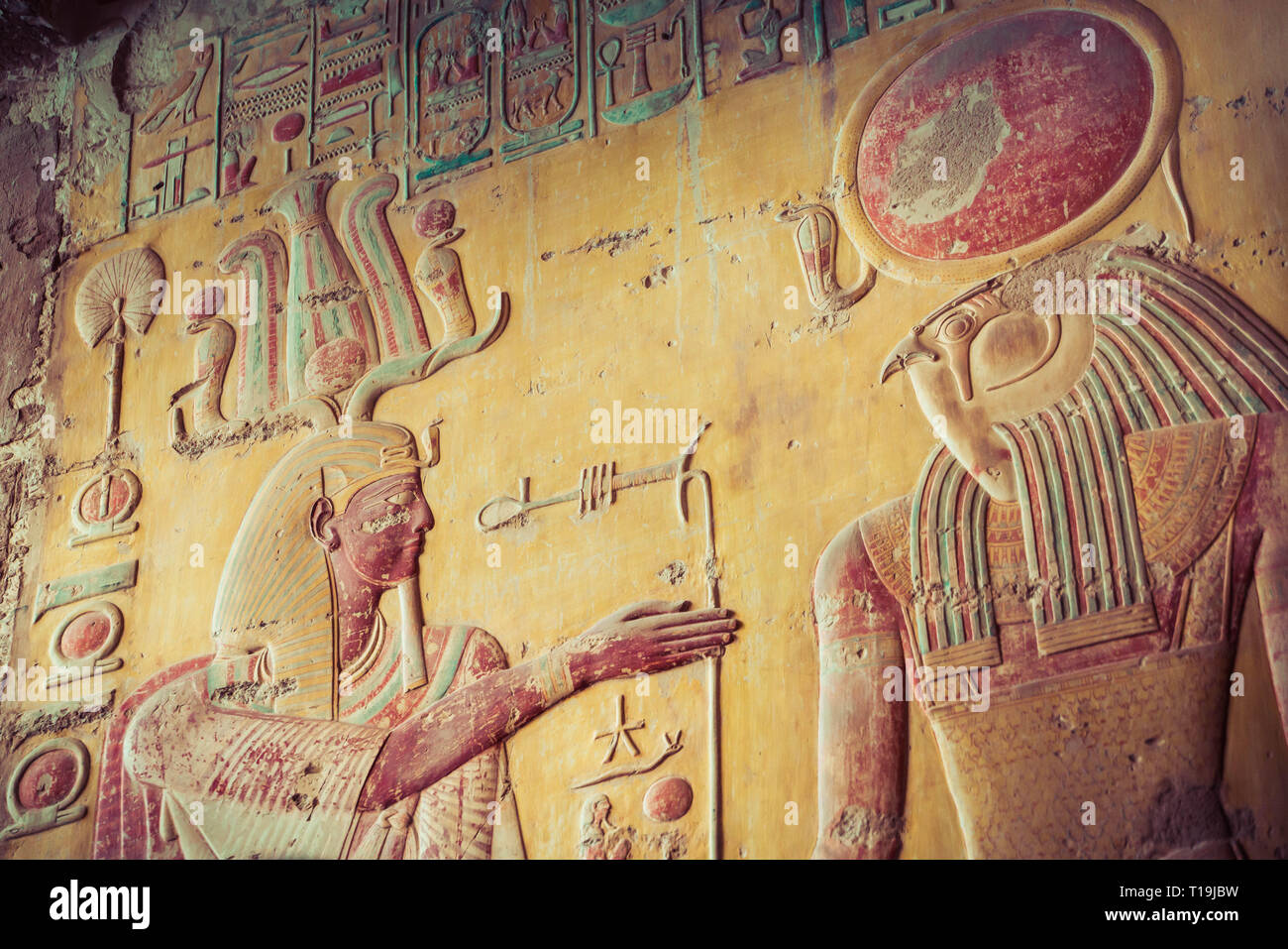 Valley of the Kings, tombs of the pharaohs in Luxor Egypt Stock Photo ...