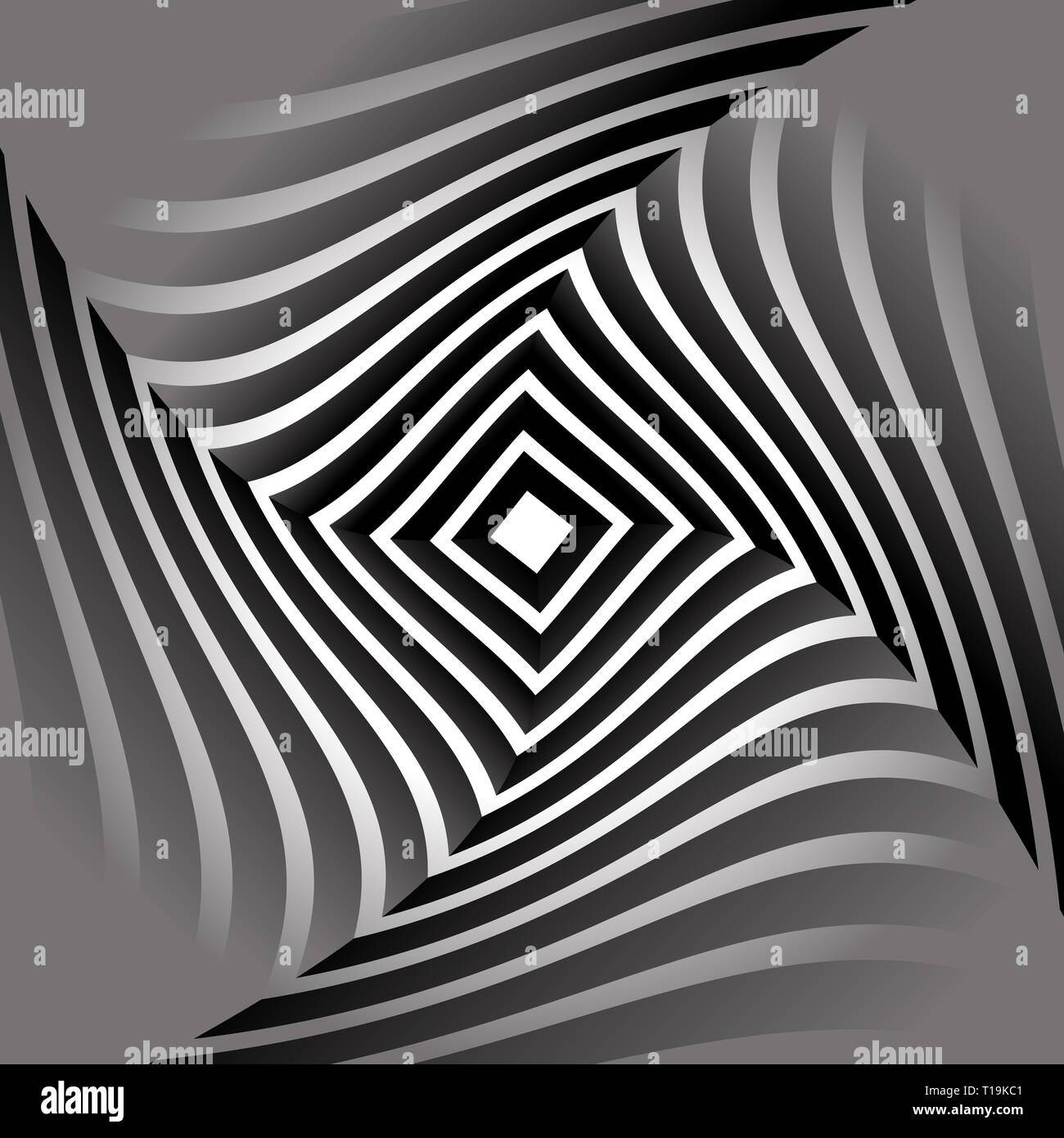 Abstract grayscale pattern/background with distortion effect effect ...