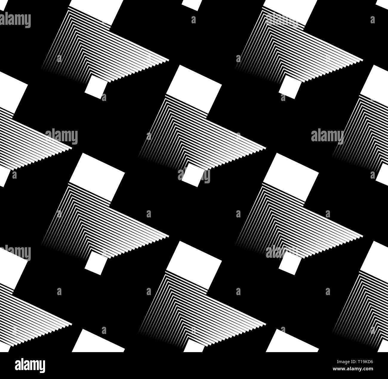 Square pattern series. Seamlessly repeatable vector illustration Stock ...
