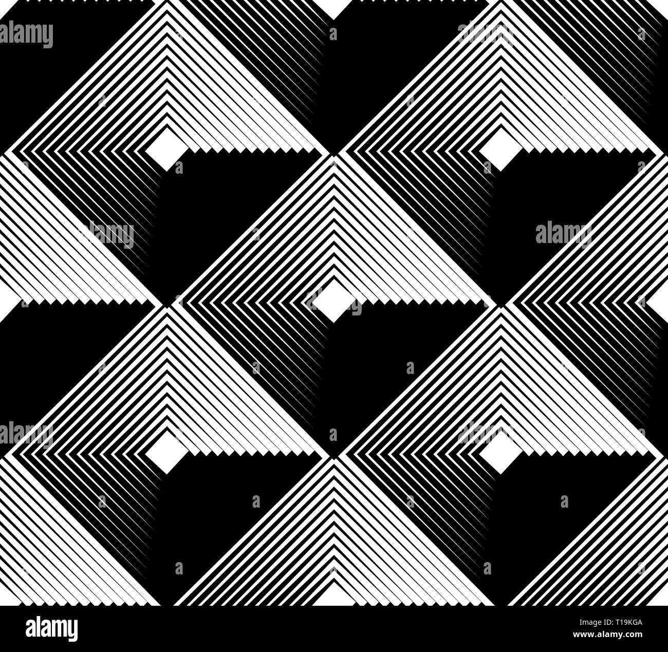 Square pattern series. Seamlessly repeatable vector illustration Stock ...