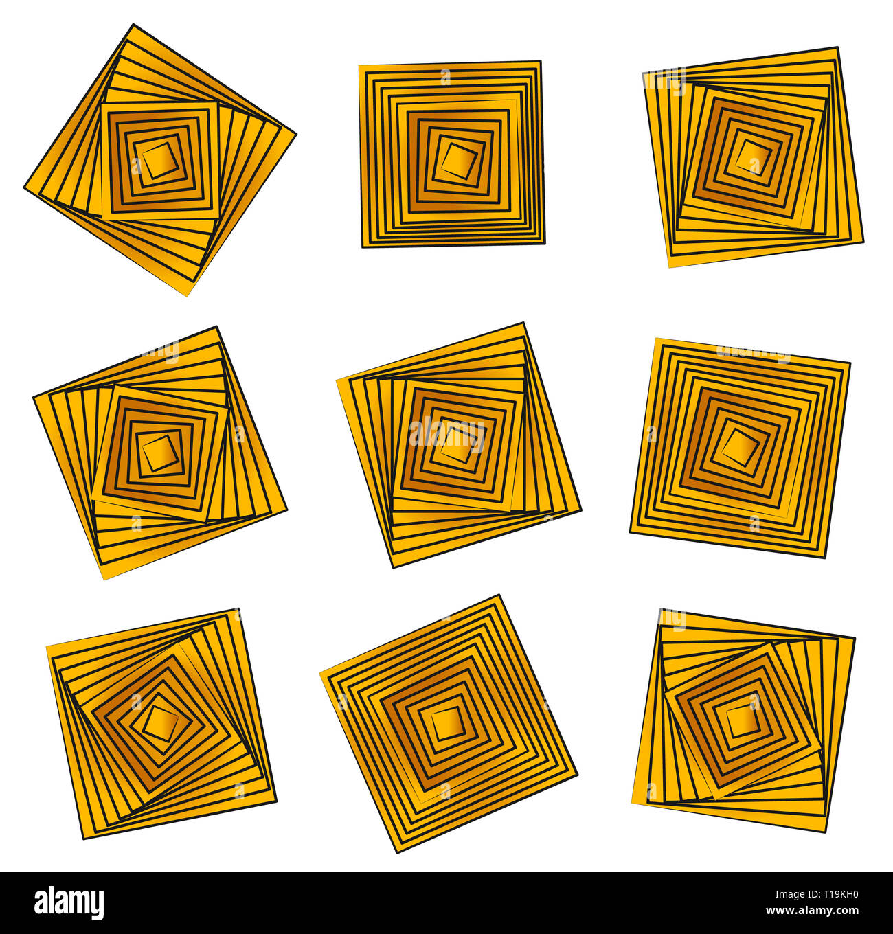Golden rectangle squares hi-res stock photography and images - Alamy