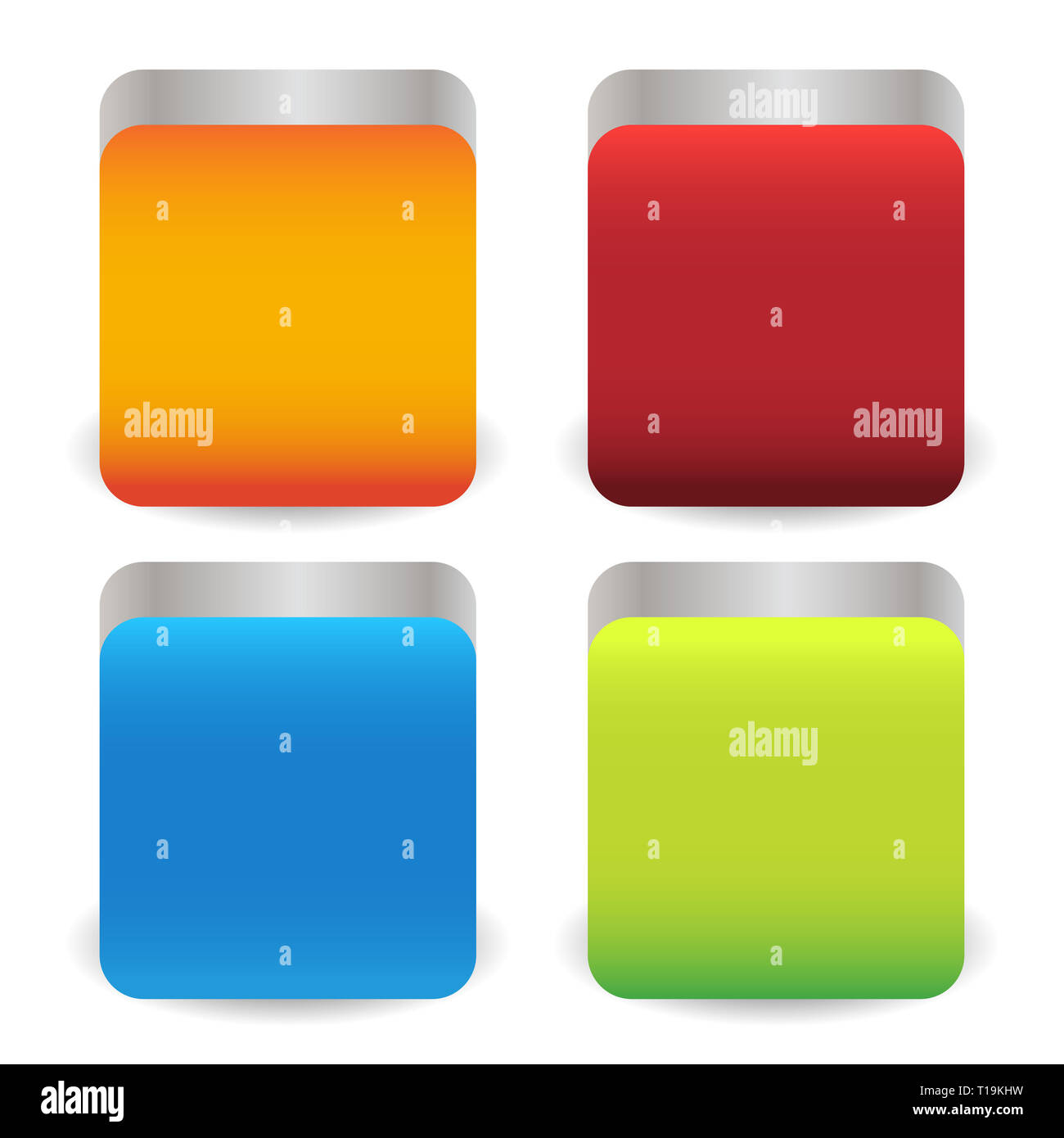 Rectangle rounded corners Cut Out Stock Images & Pictures - Alamy