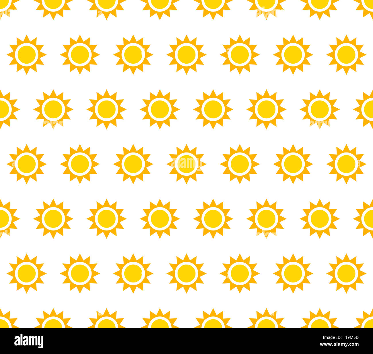 Repeatable pattern, background with small sun shapes Stock Photo - Alamy