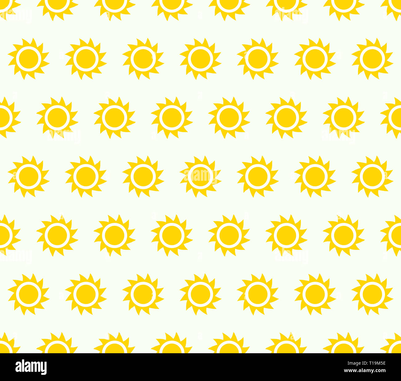 Repeatable pattern, background with small sun shapes Stock Photo - Alamy