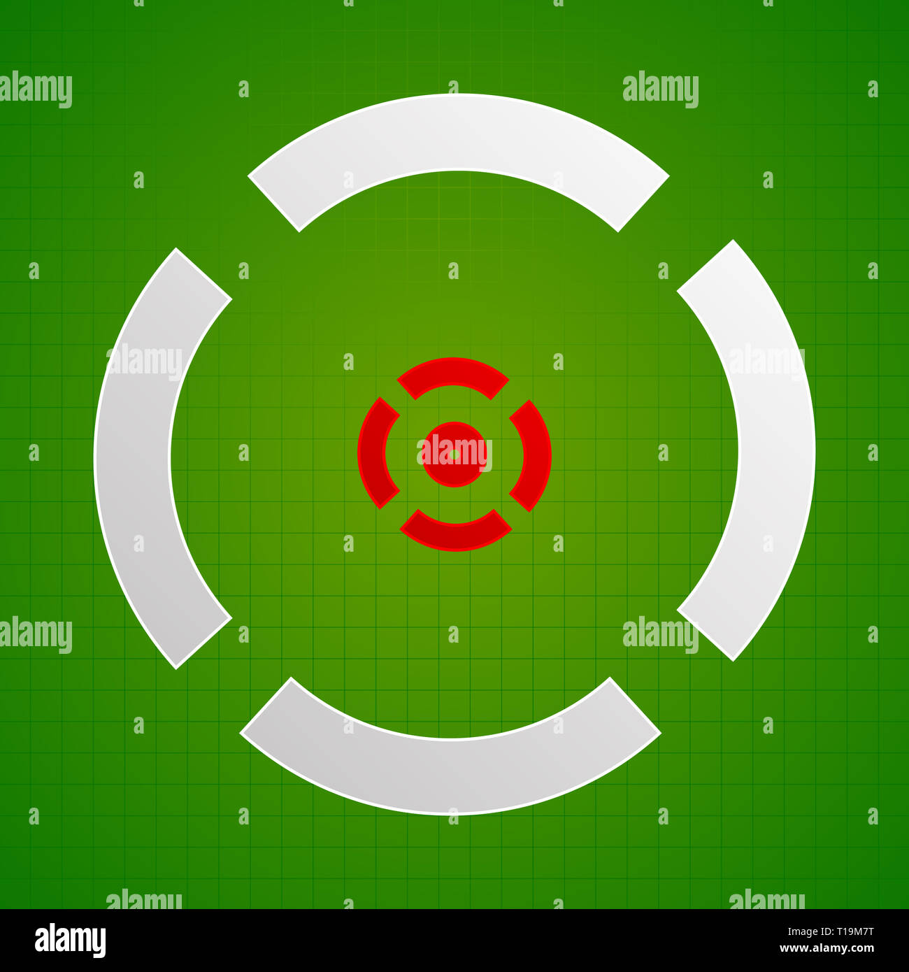 Cross hair, reticle, target mark element(s). Vector Stock Photo - Alamy