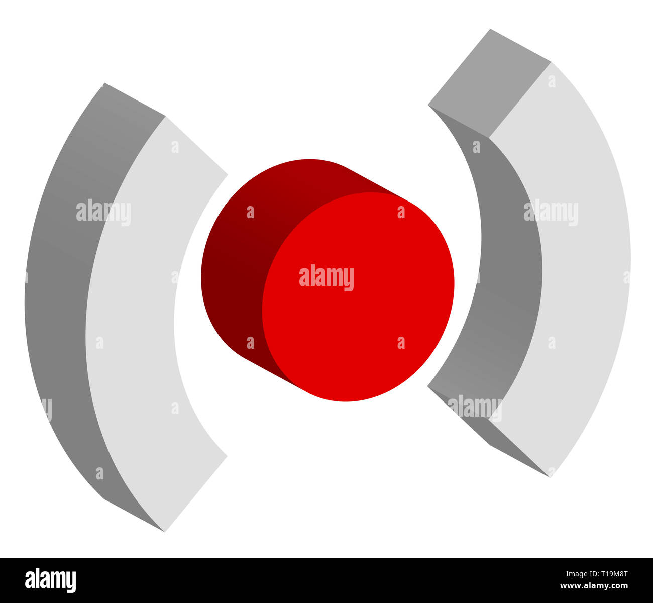 Red target mark, crosshair, reticle graphics. Vector Stock Photo - Alamy