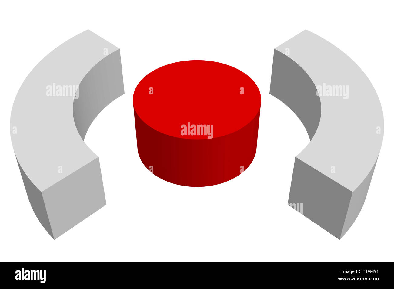 Red target mark, crosshair, reticle graphics. Vector Stock Photo - Alamy
